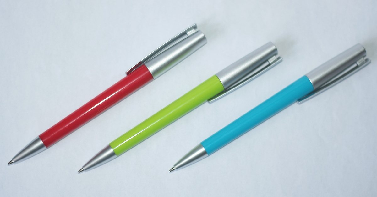 Custom Printed Two Tone Promotional Pens